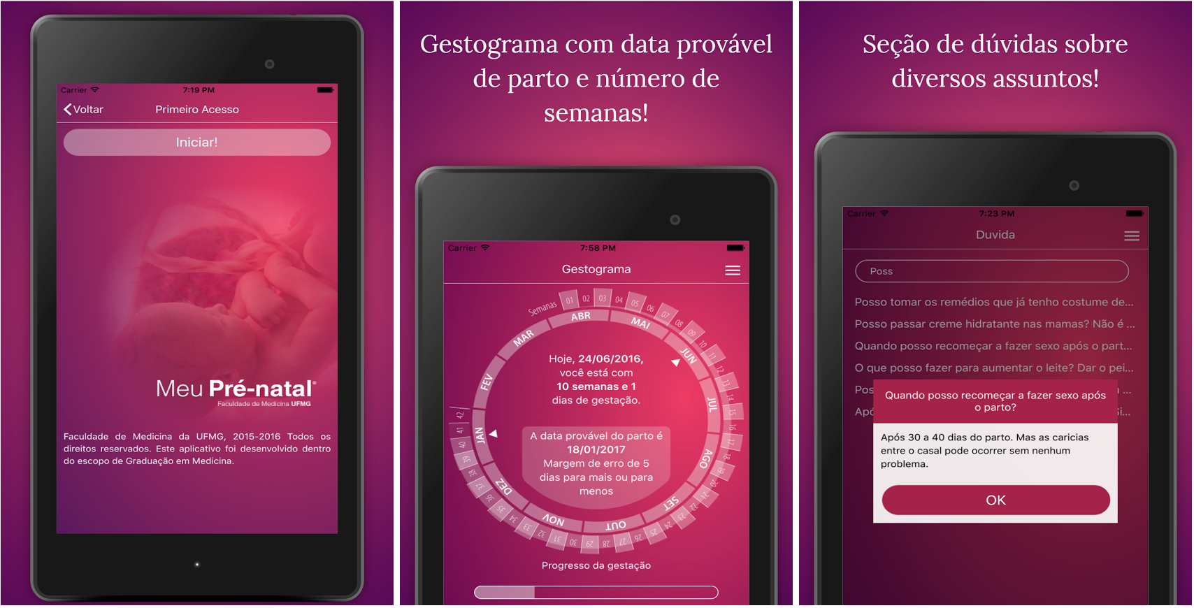 Aplicativo Meu Pré-natal alcança mais de 100 mil downloads - Faculdade ...