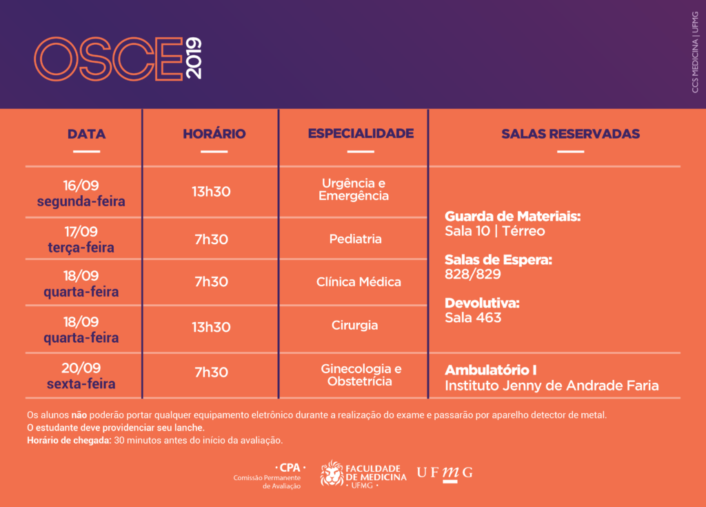 3ª edição da Osce é realizada ao longo desta semana - Faculdade de ...